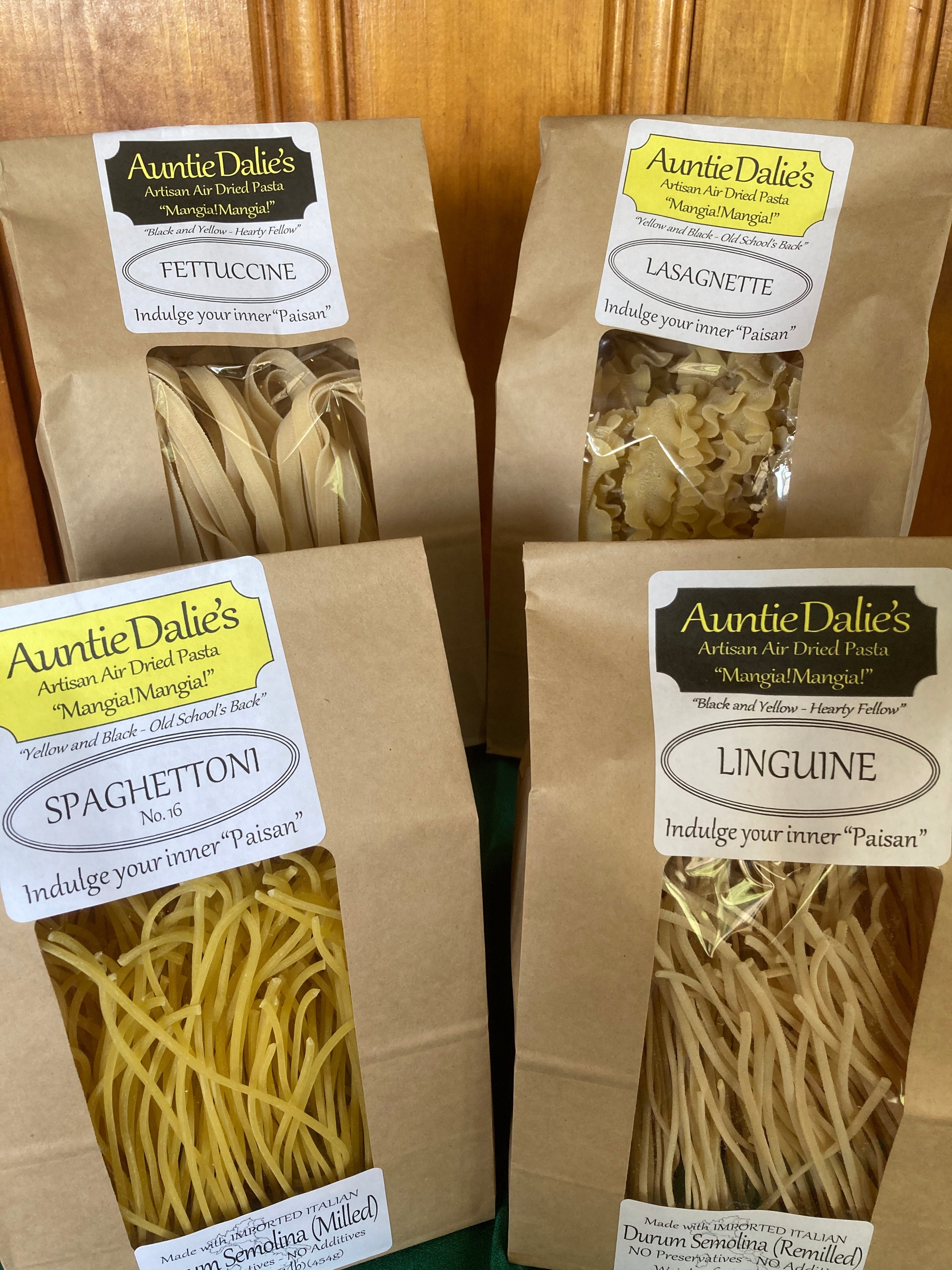 Artisan Air Dried Pasta - Long Cut Shapes - 1 lb bag | Oakdale Farms ...